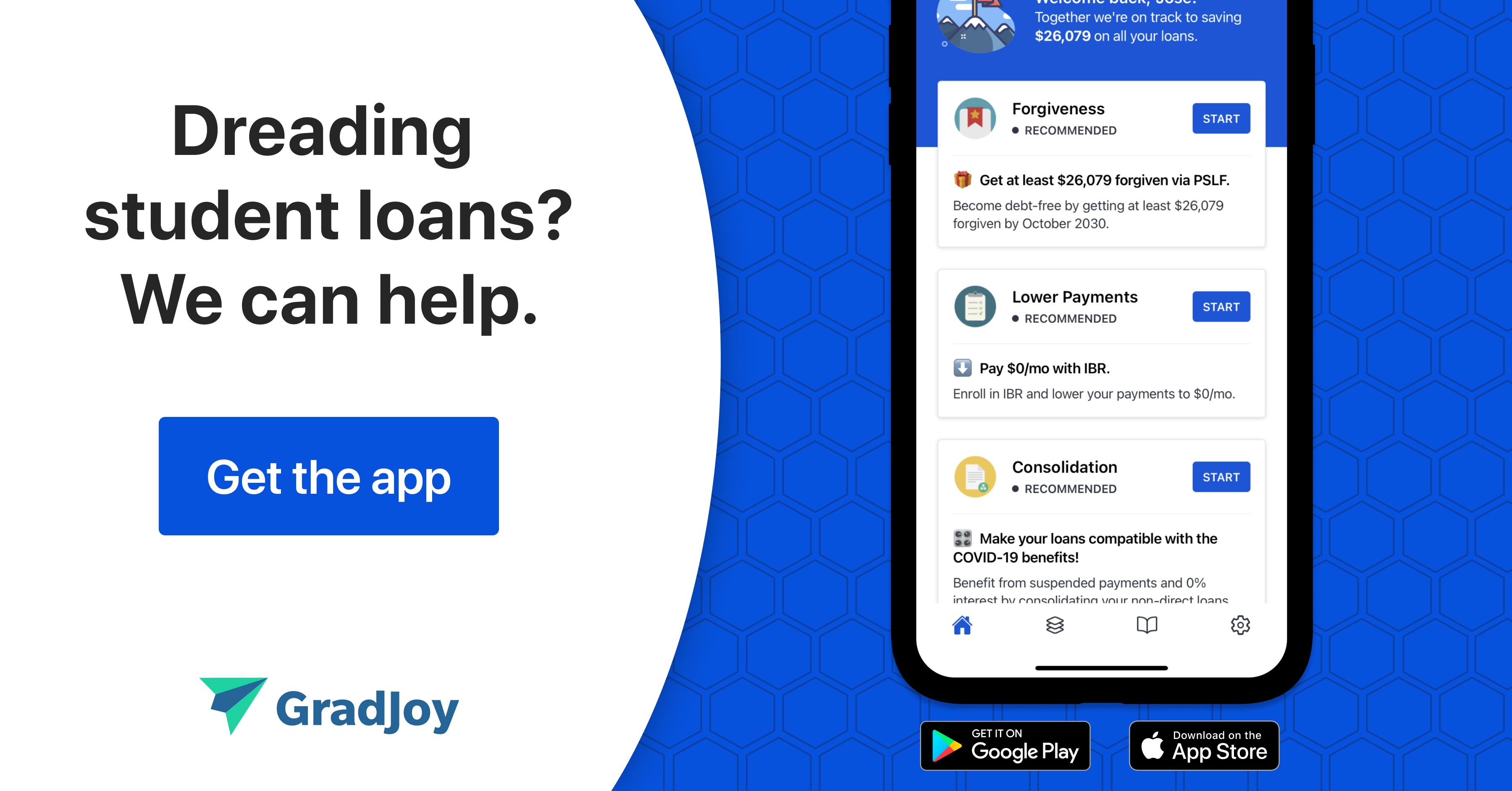 GradJoy - Pay Down Your Student Loans Faster
