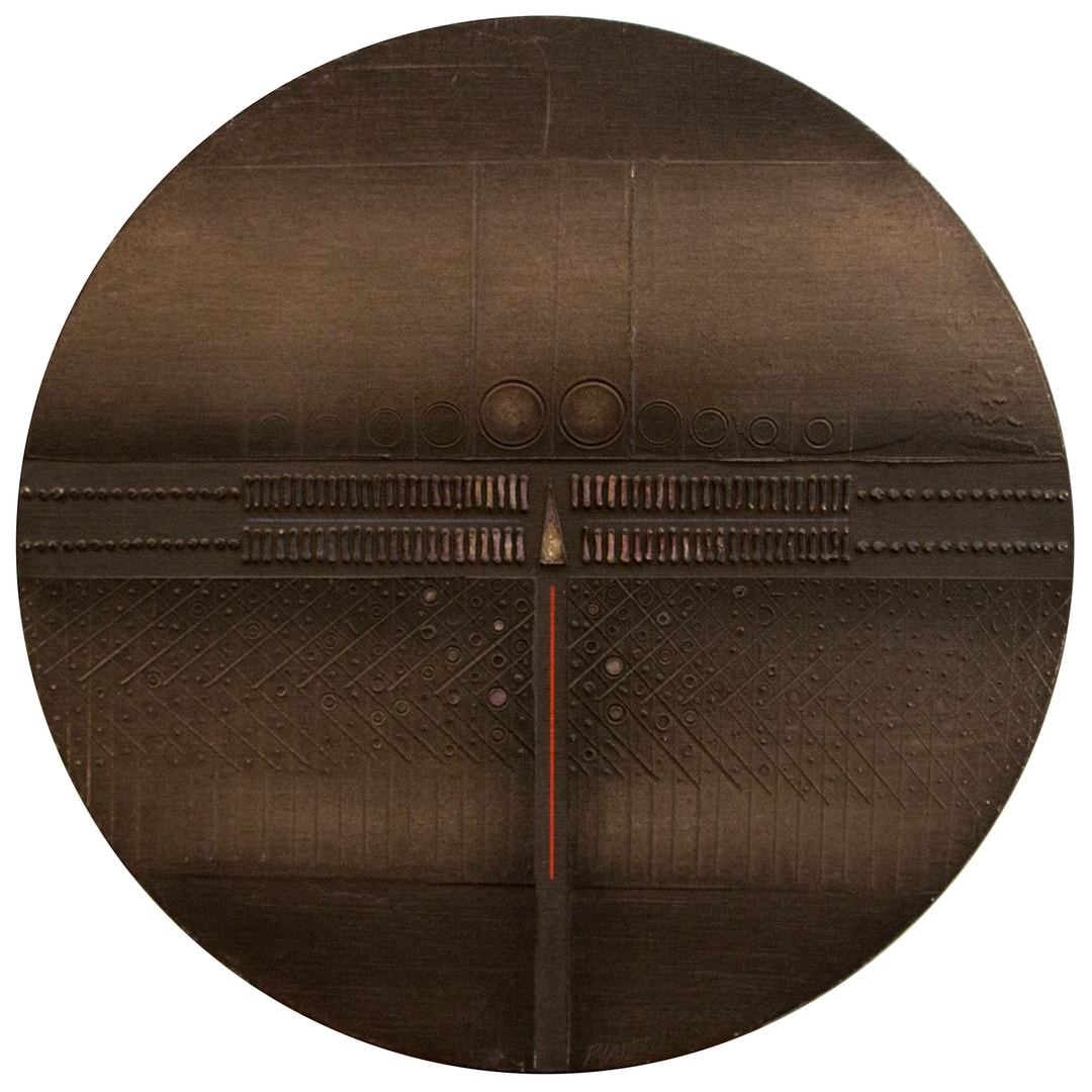 Paul Maxwell - Untitled, Circle (NBC-50) - Jody Klotz Fine Art