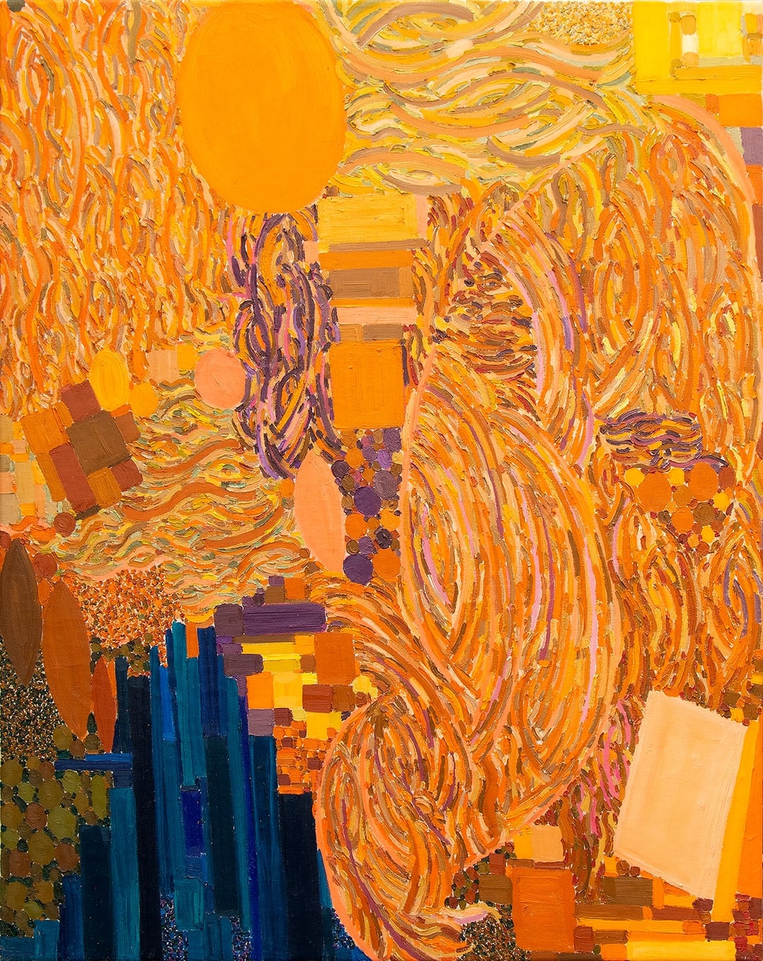 Lynne Mapp Drexler - Plumed Yellow, 1968 - Jody Klotz Fine Art