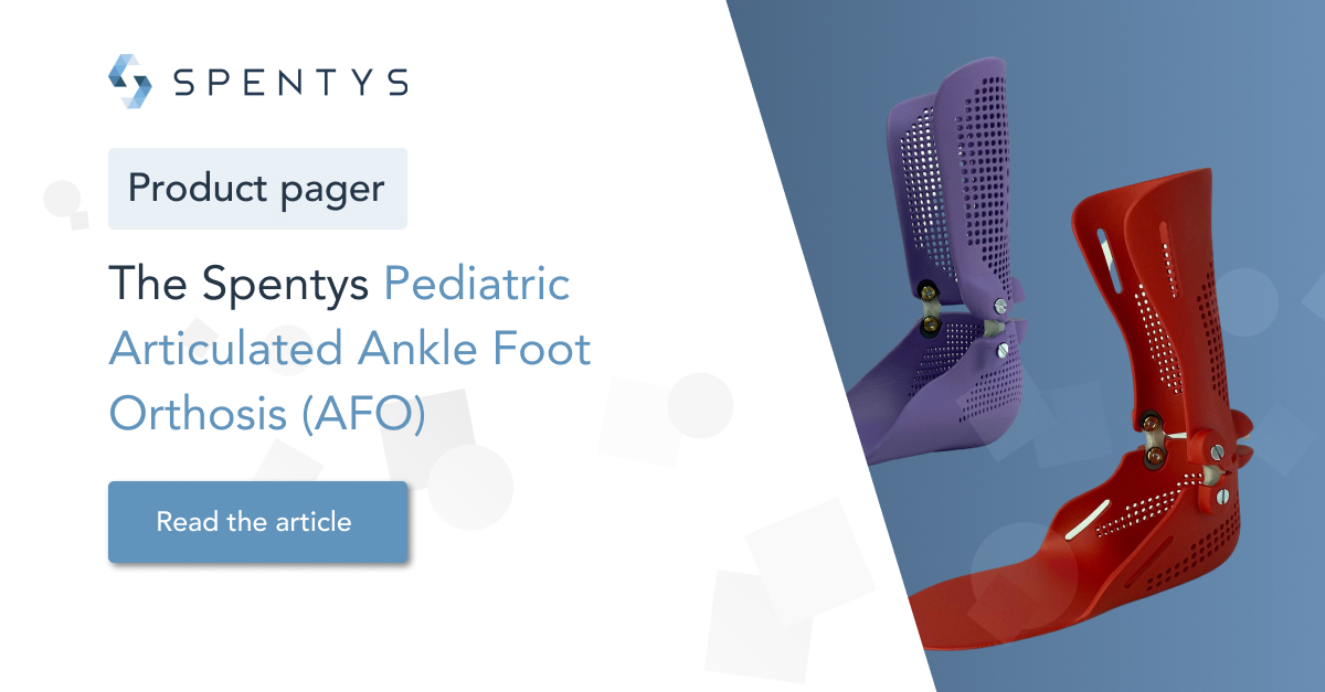 The Spentys Pediatric Articulated AFO