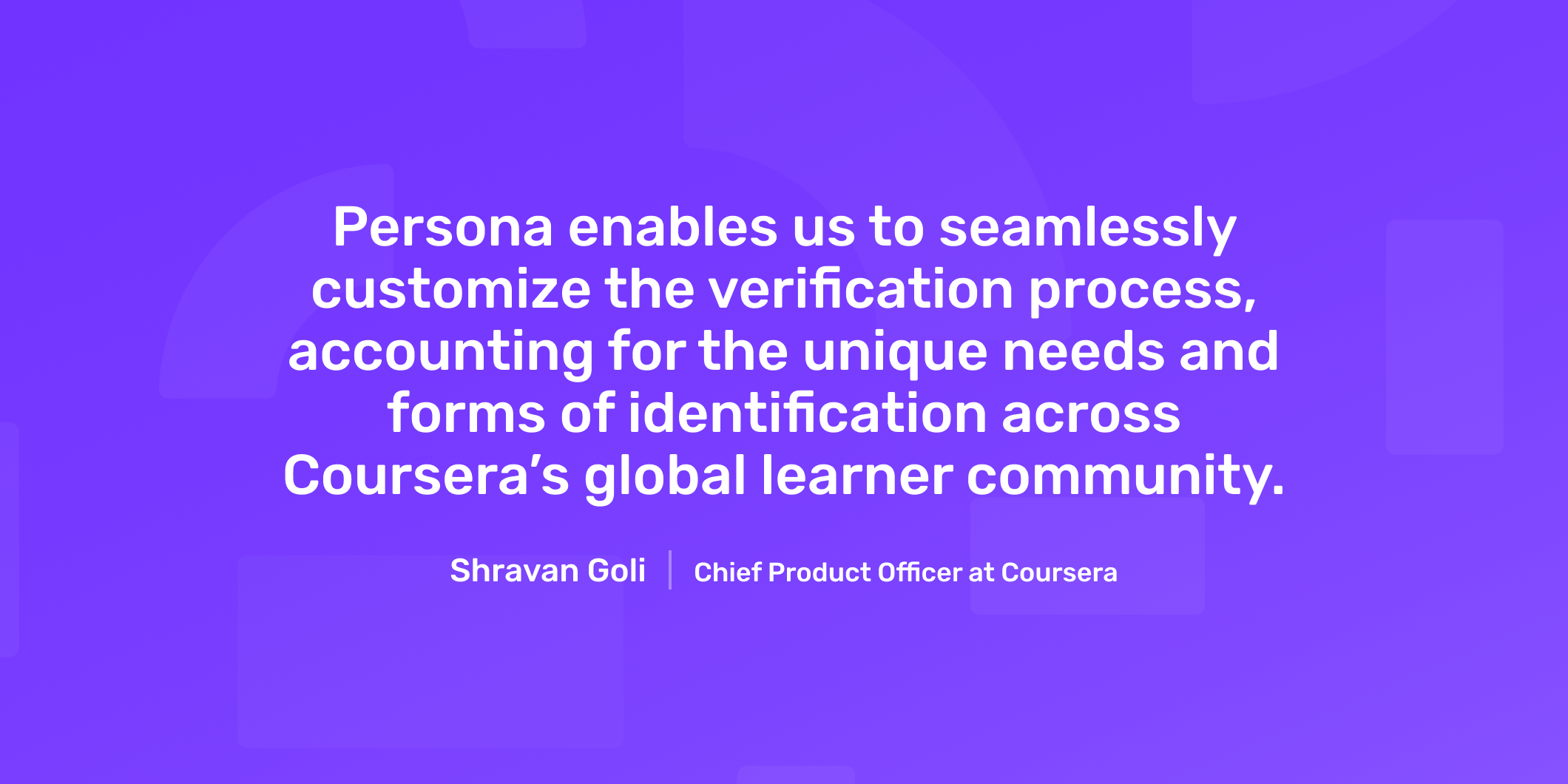 Coursera Quickly Scales Identity Verification with Persona