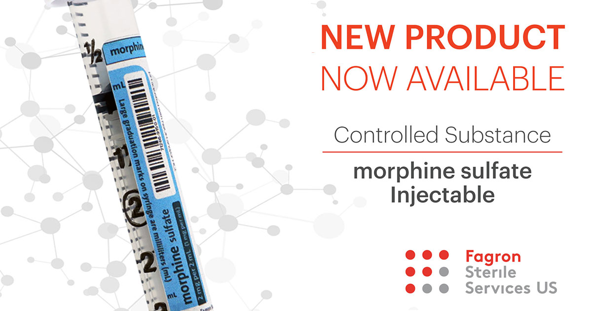 Building a Controlled Substances Portfolio: Morphine Now Available