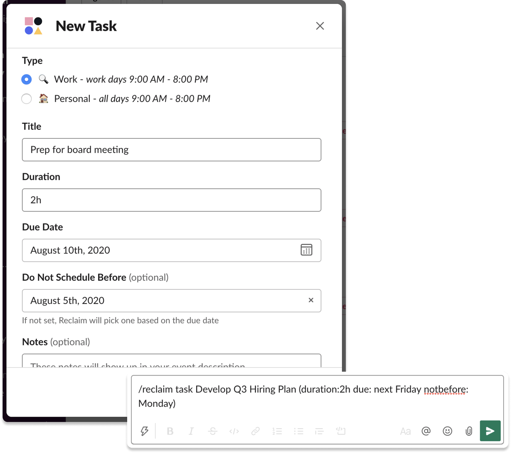 Tasks - Time Blocking for Your To-Dos | Reclaim