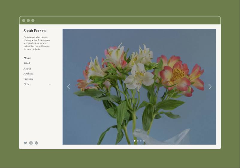 Snapshot | Webflow Portfolio Template
