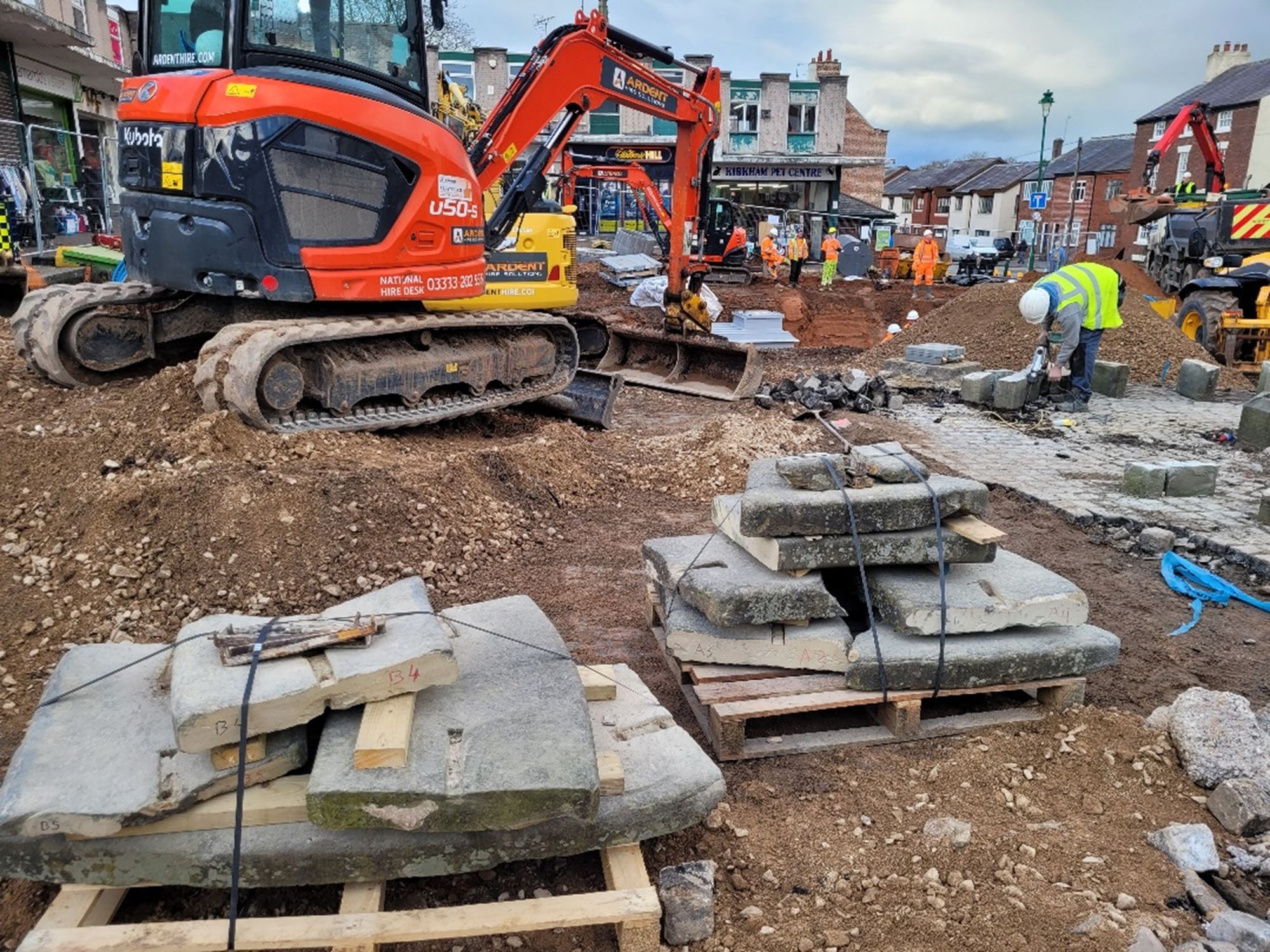 Iconic Kirkham Market Square Features To Be Reinstated Following Works