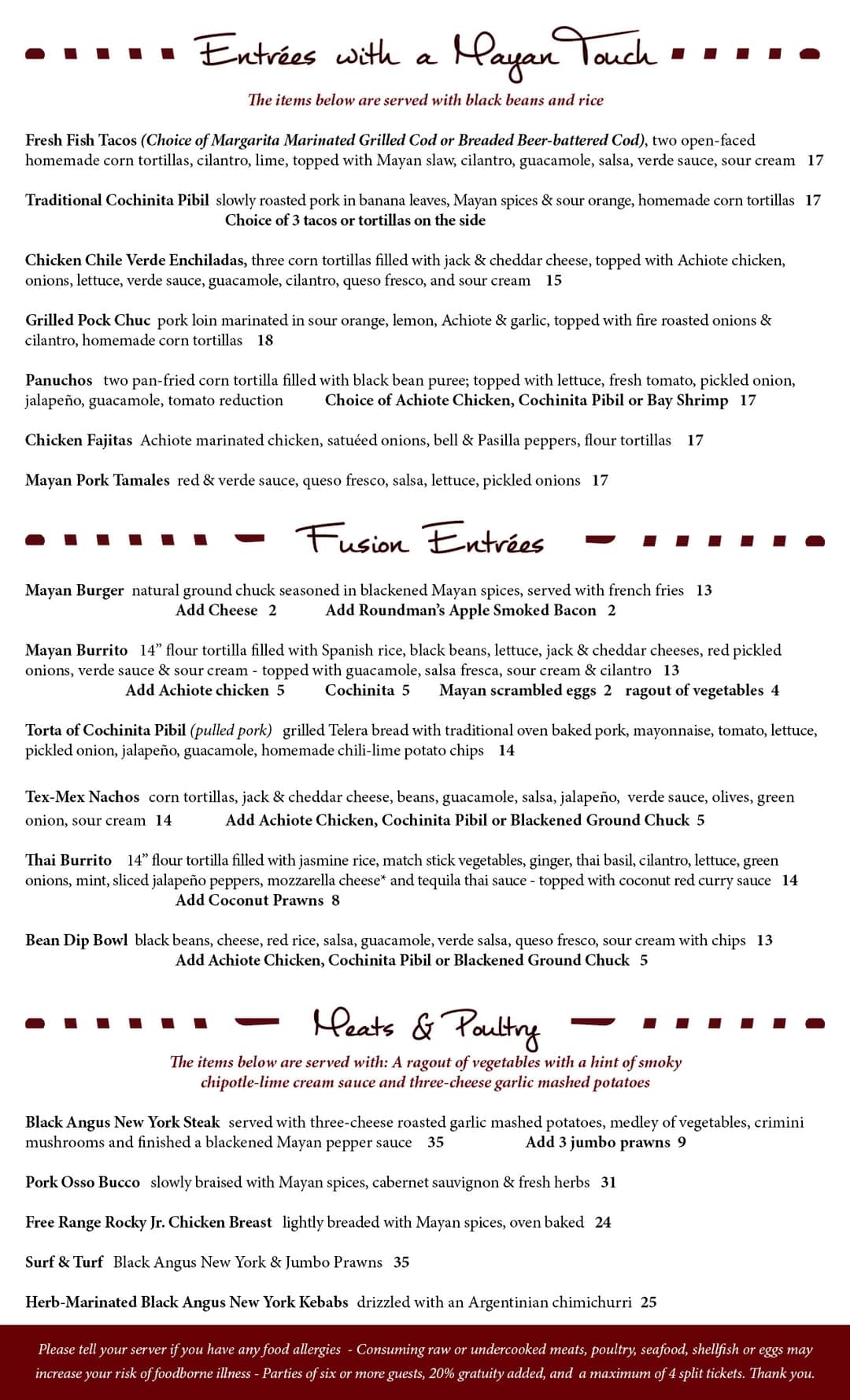 The best of Californian produce, meats, and seafood. Featuring a fusion ...