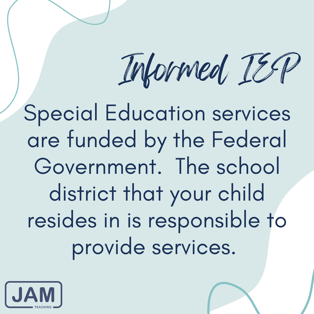Funding for Special Education Services 💵