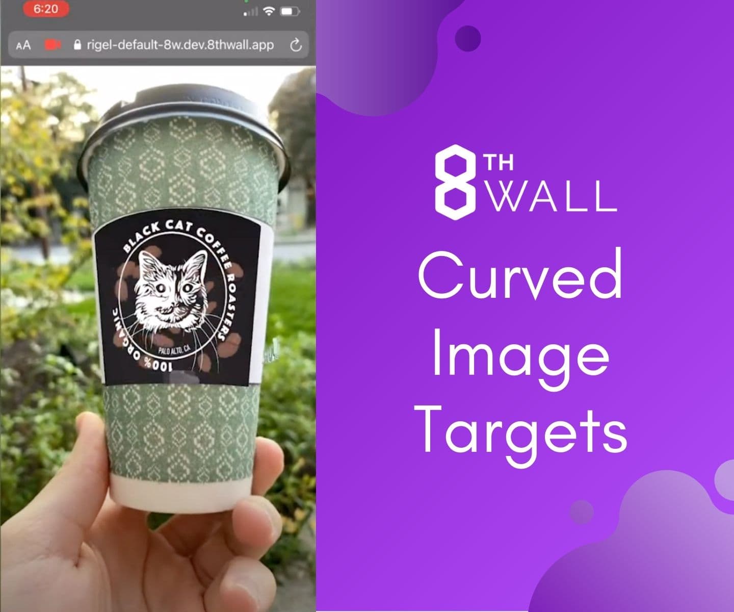 8th Wall Launches WebAR Curved Image Targets to Bottles, Cans, Cups and ...