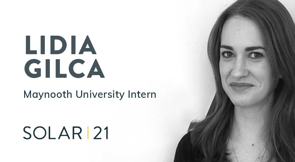 Introducing our intern, Lidia Gilca