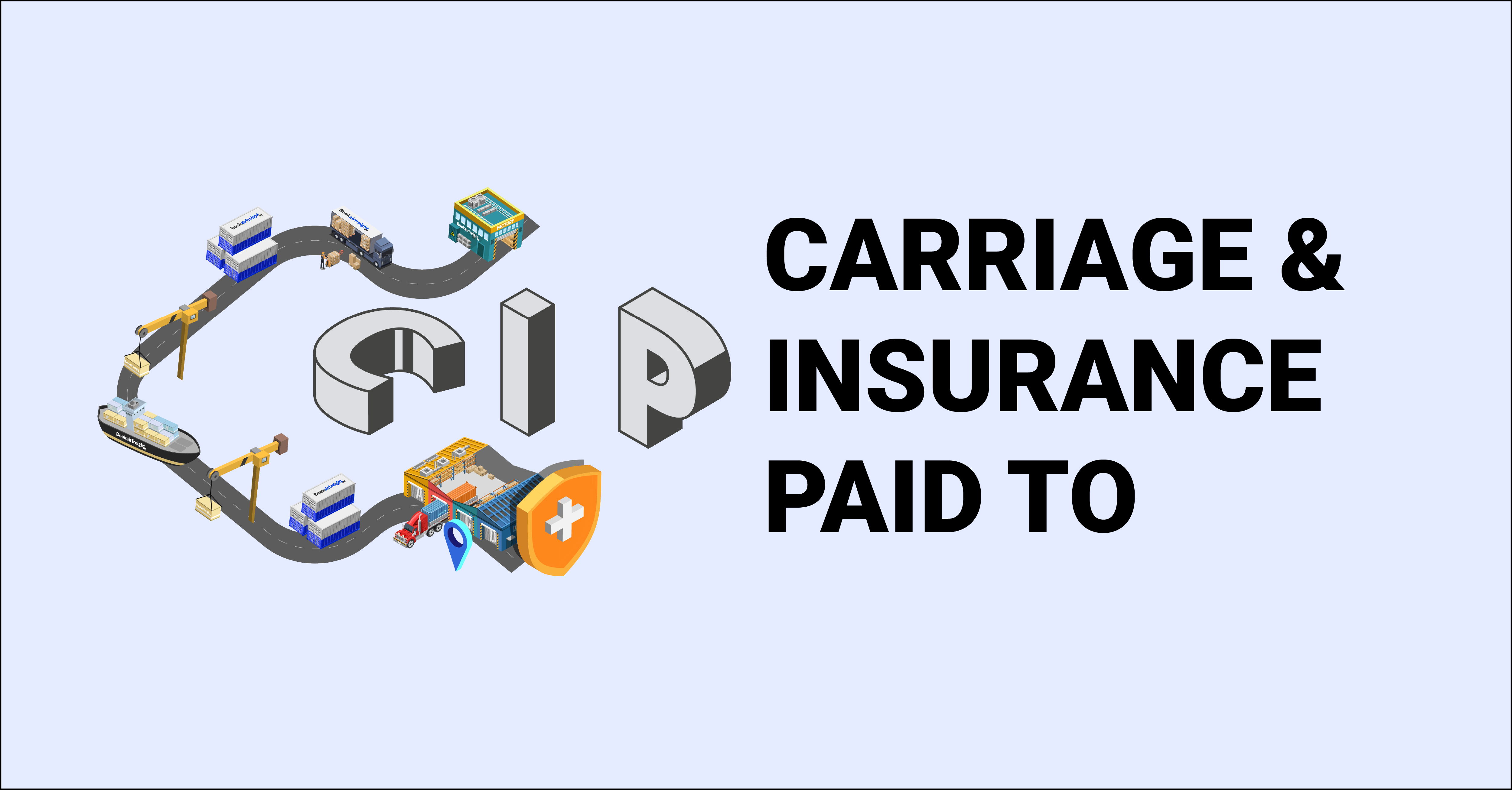 Carriage & Insurance Paid to Incoterm (CIP) | Bookairfreight Shipping ...