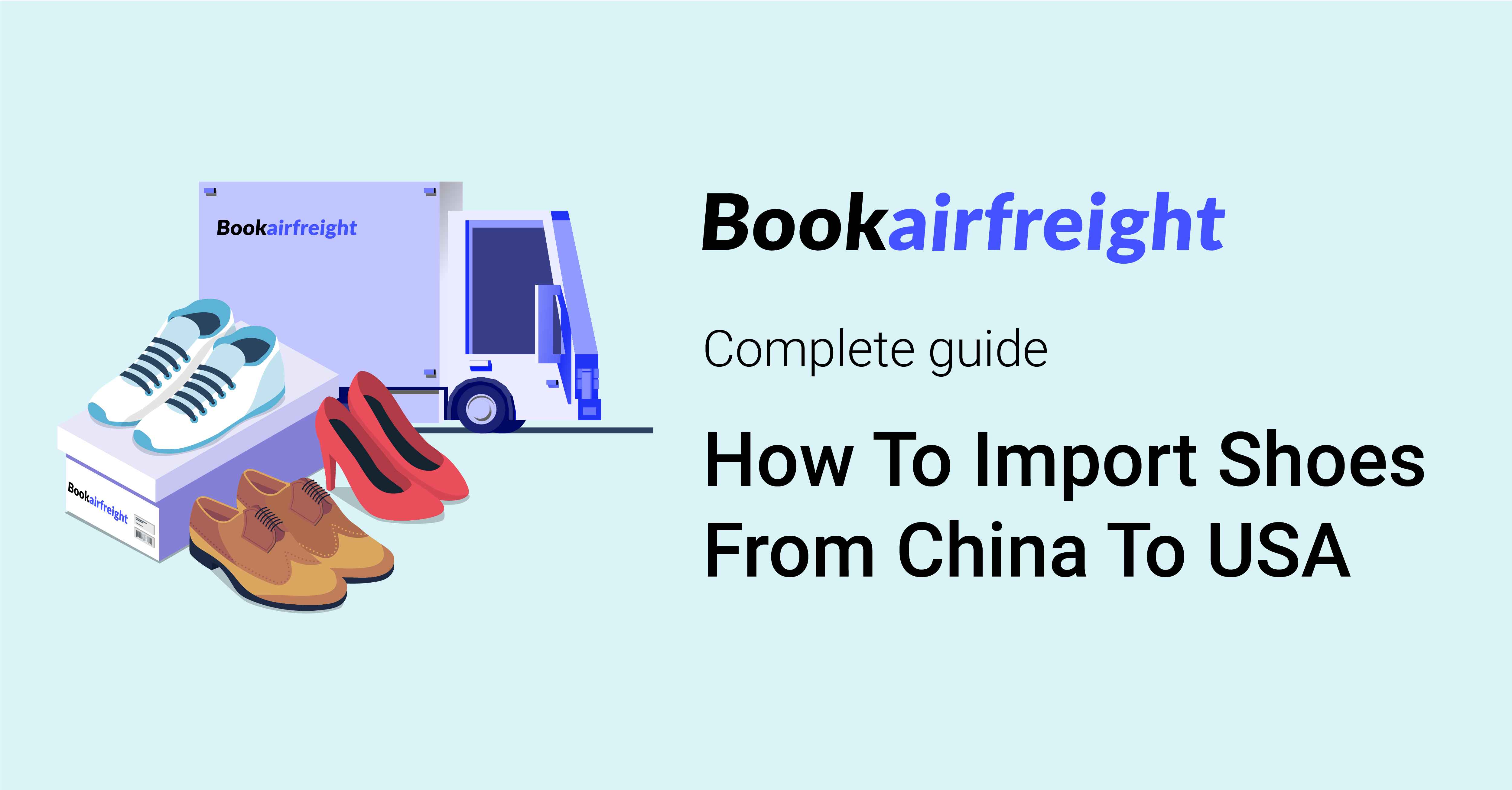 Shipping shoes from China to the USA
