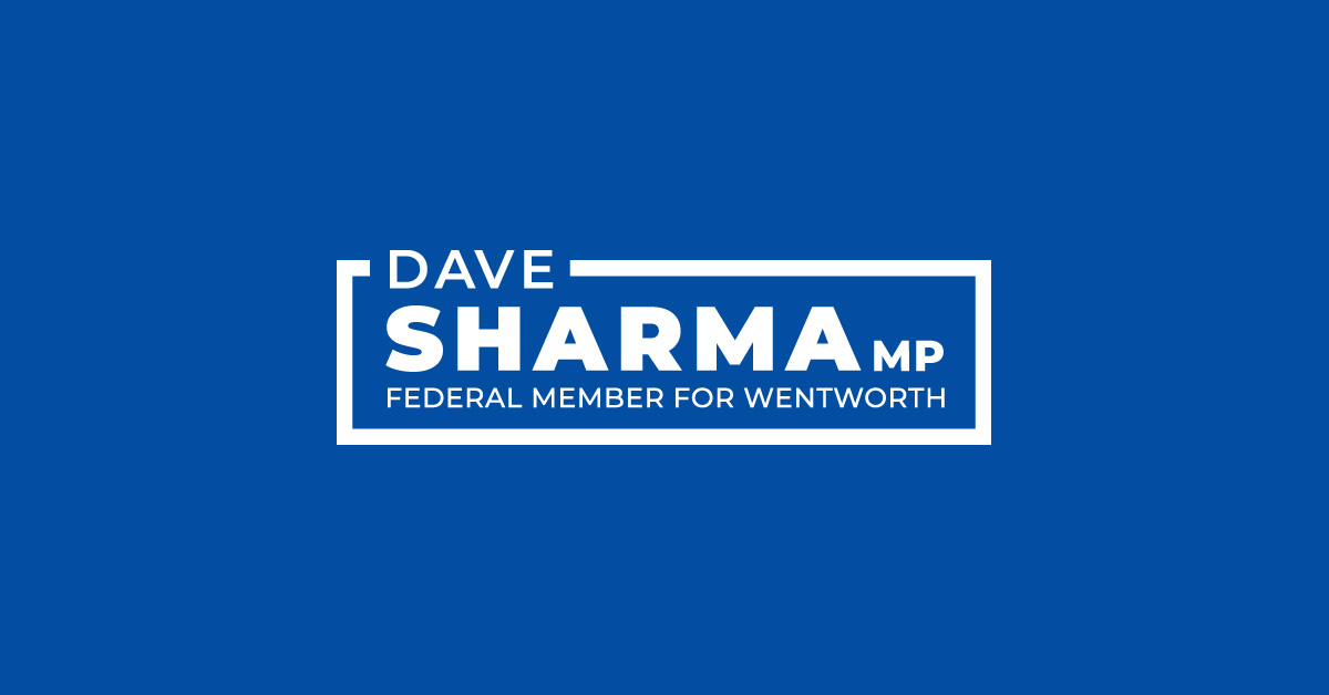 Dave Sharma | MP for Wentworth