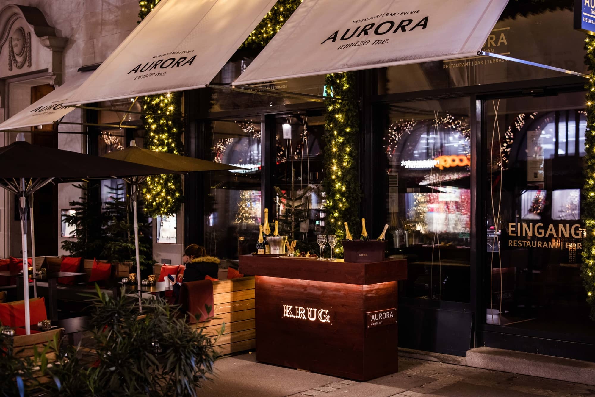 Terrasse | AURORA Zürich Bahnhofstrasse