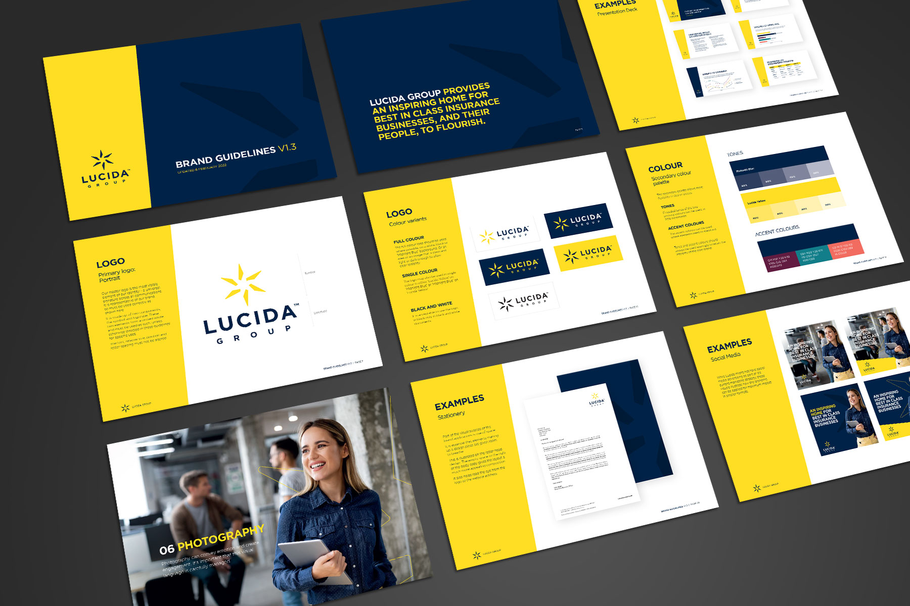 Lucida Group | Branding Design Work | T.Rex Design®