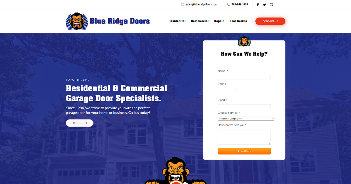 Blue Ridge Doors: A new addition to the Door Gorilla Family