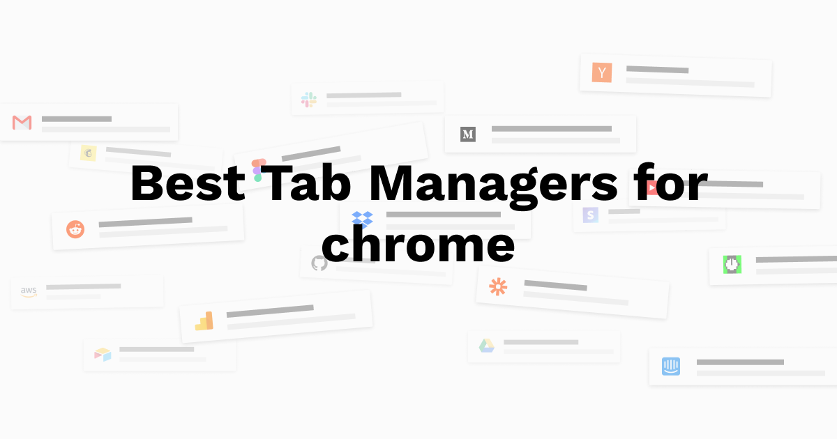 Best Tab Managers for chrome in 2023 | Partizion