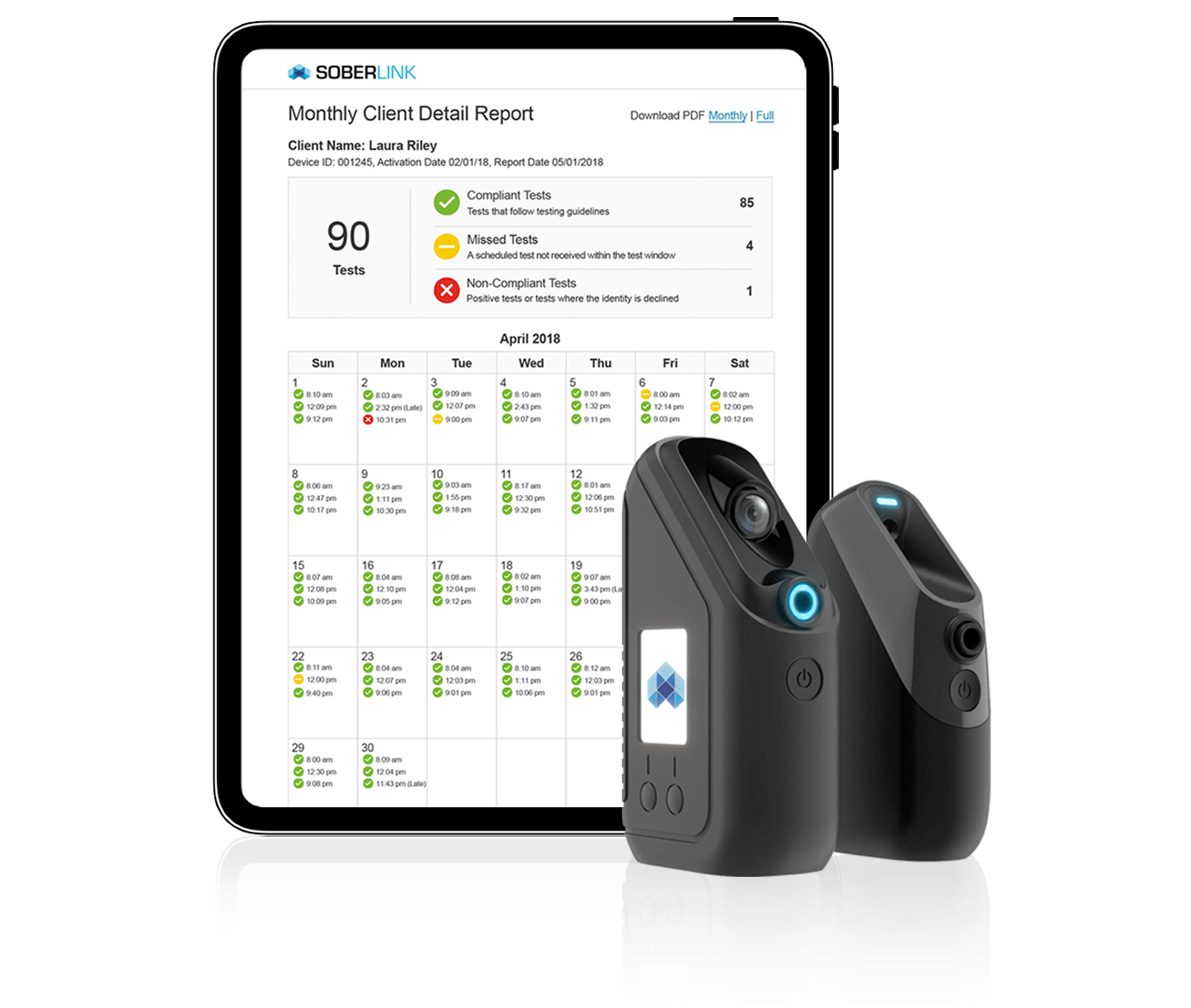 Soberlink Cellular | Best Remote Alcohol Monitoring Device