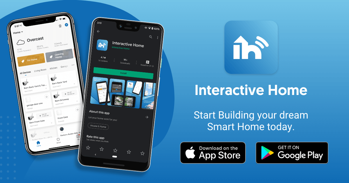 Download for IOS and Android | Interactive Home