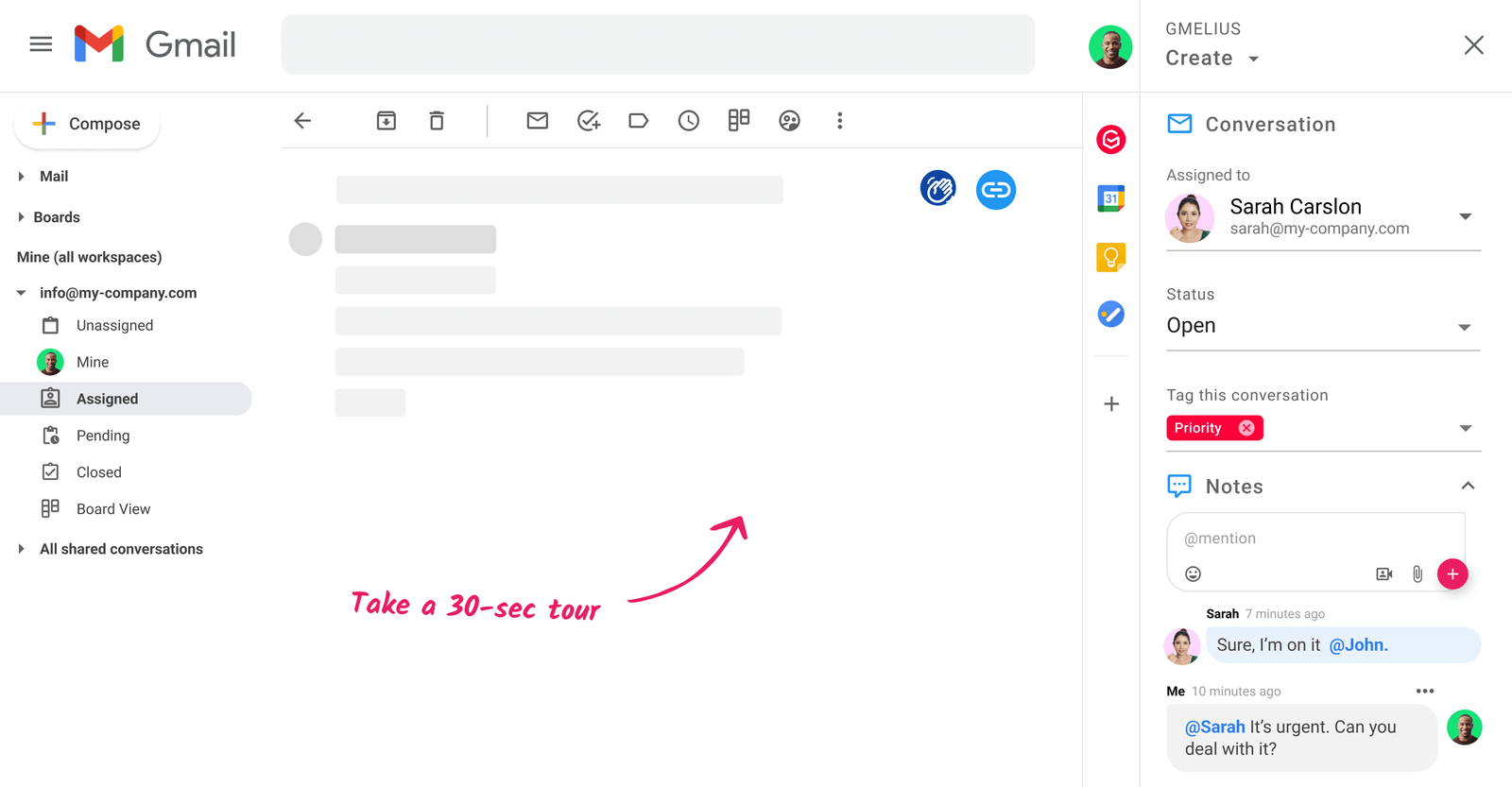 Top-Rated Email and Team Collaboration Software | Gmelius
