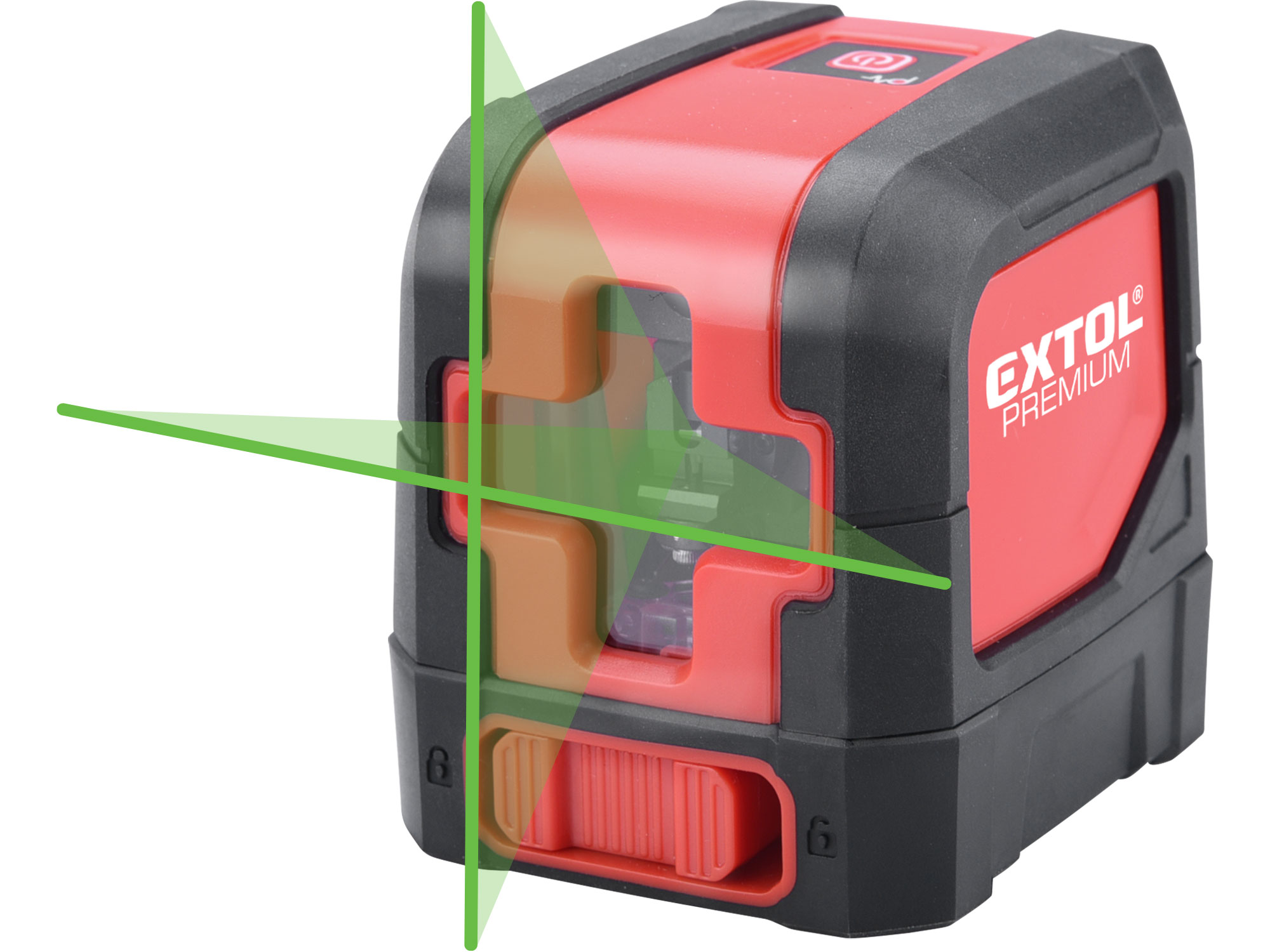 Cross Laser Level, 1Hx1V, GREEN 10mW beam