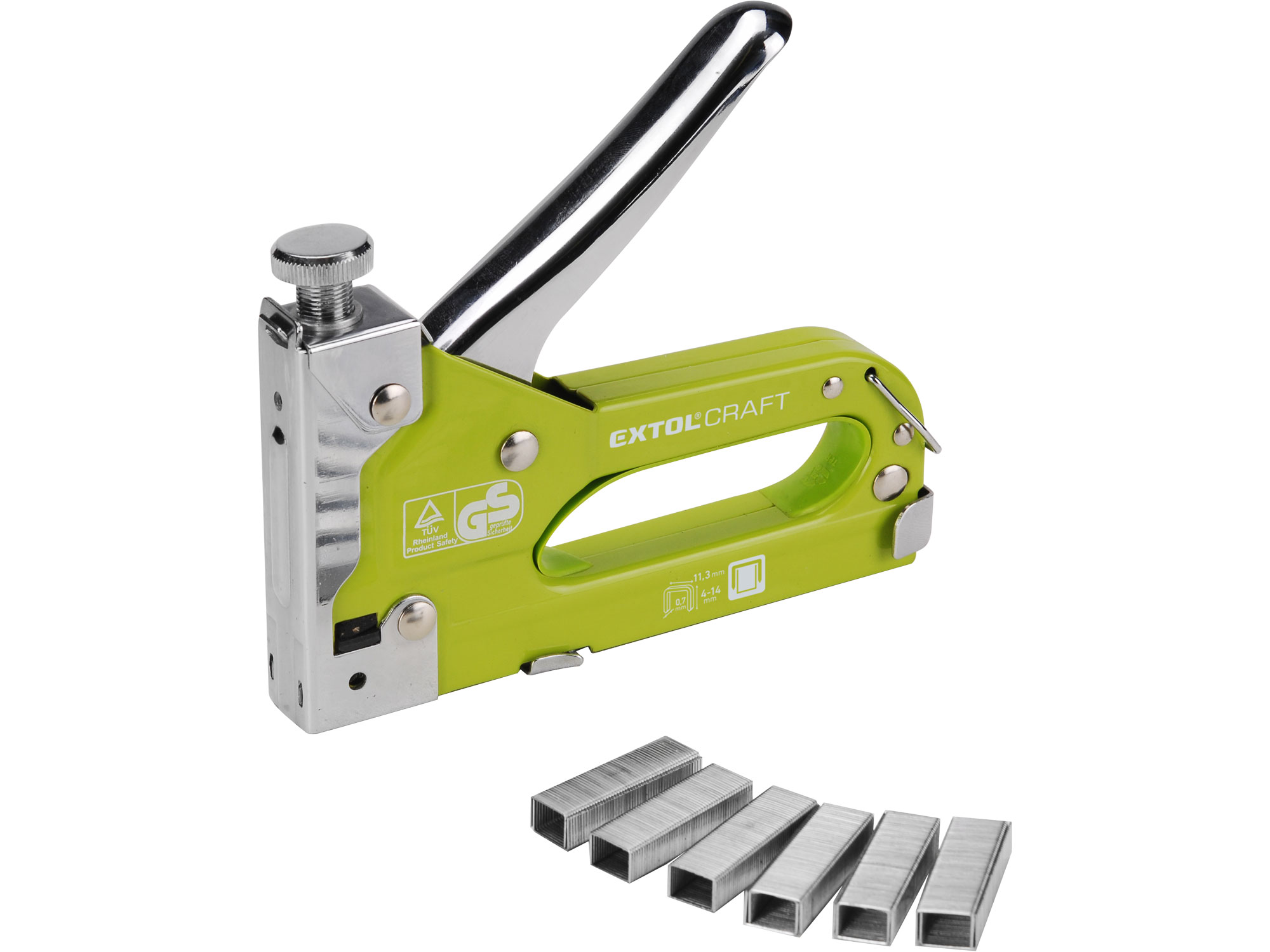 Staple Gun Adjustable Power, 4 - 14mm