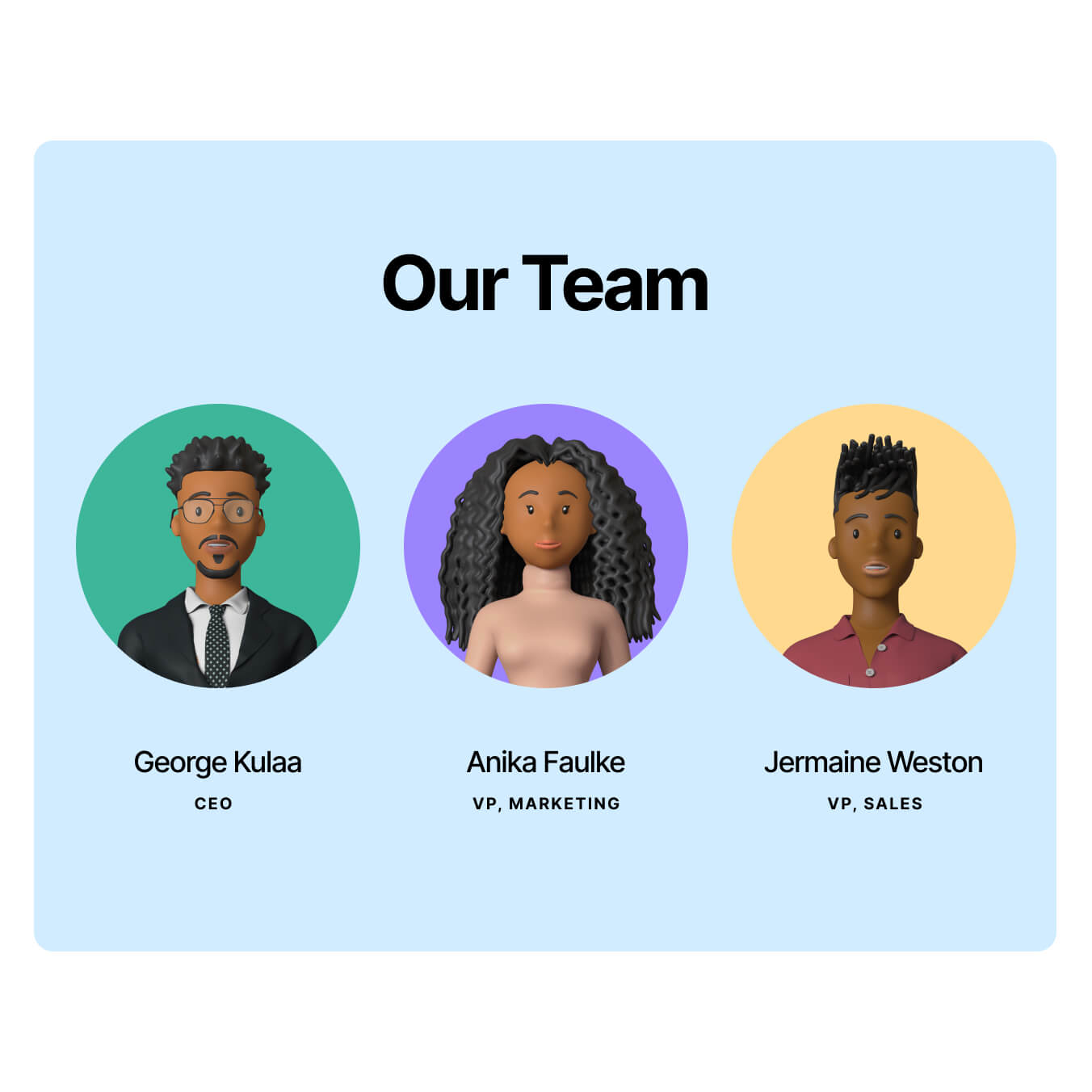 3D Black Illustrations | Black Illustrations