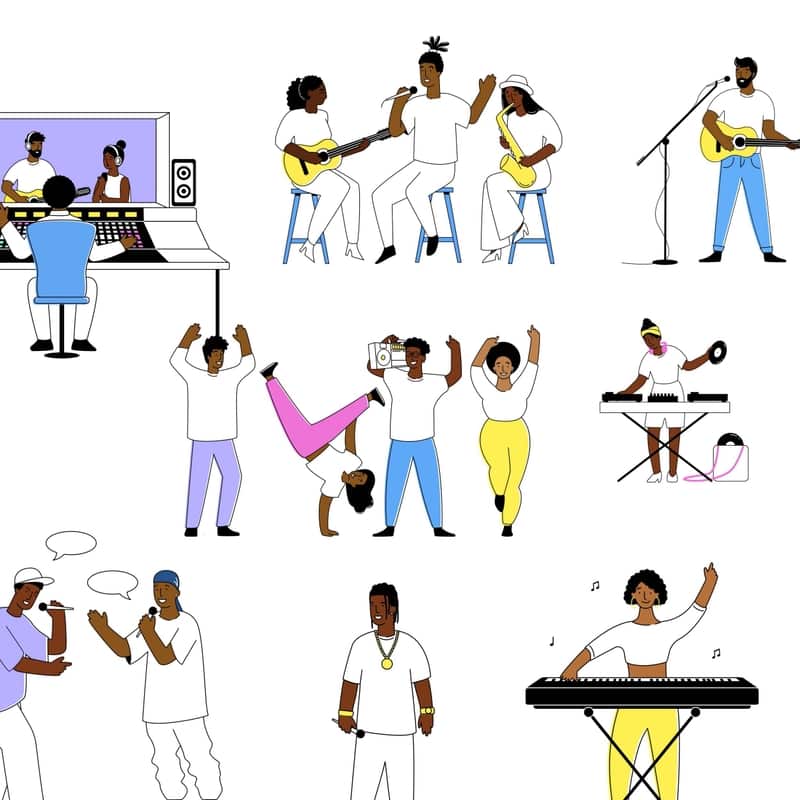 Illustrations of Black People for Your Next Digital Project | Black ...