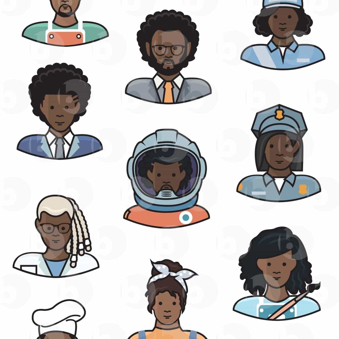 Illustrations of Black People for Your Next Digital Project | Black ...