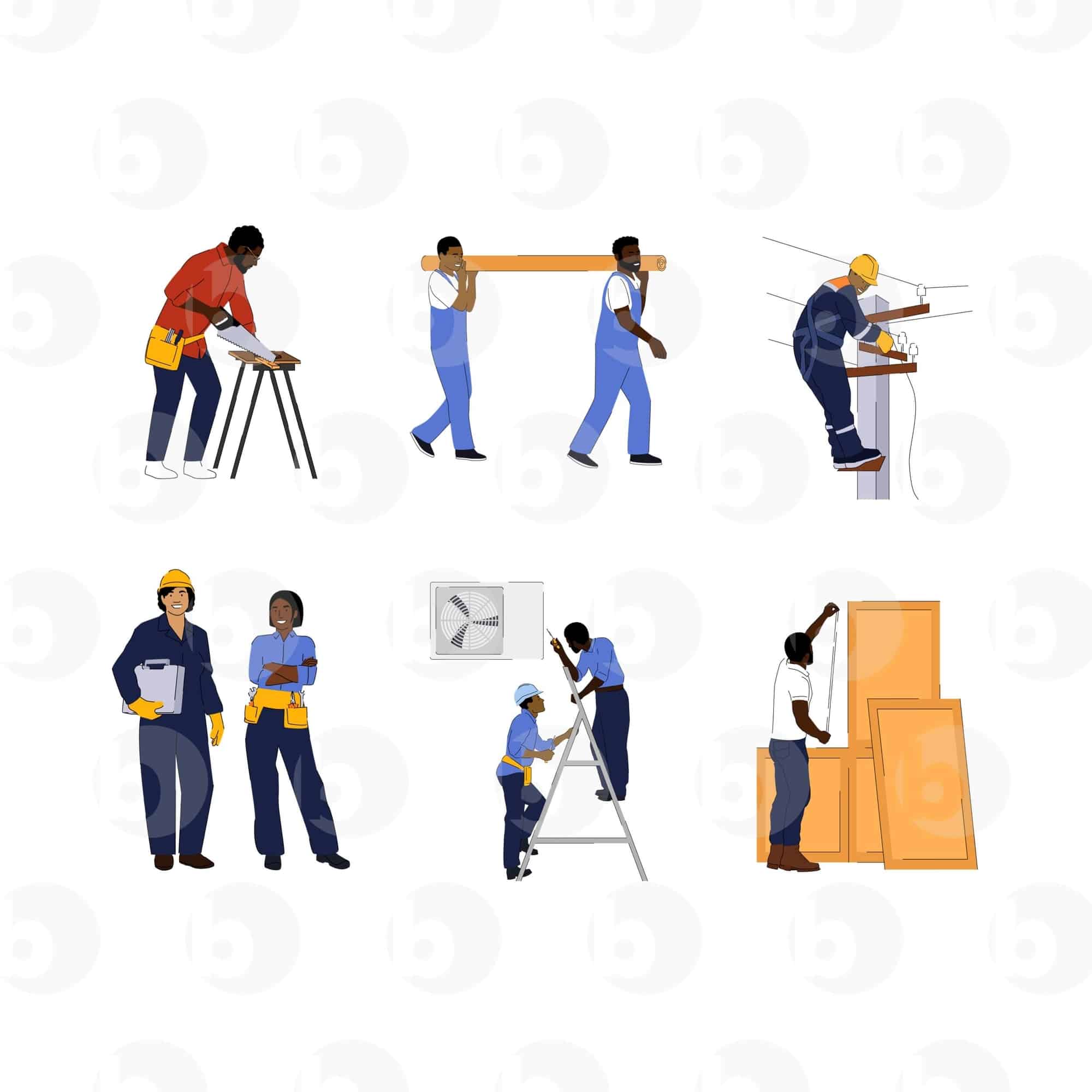 Illustrations of Black People for Your Next Digital Project | Black ...