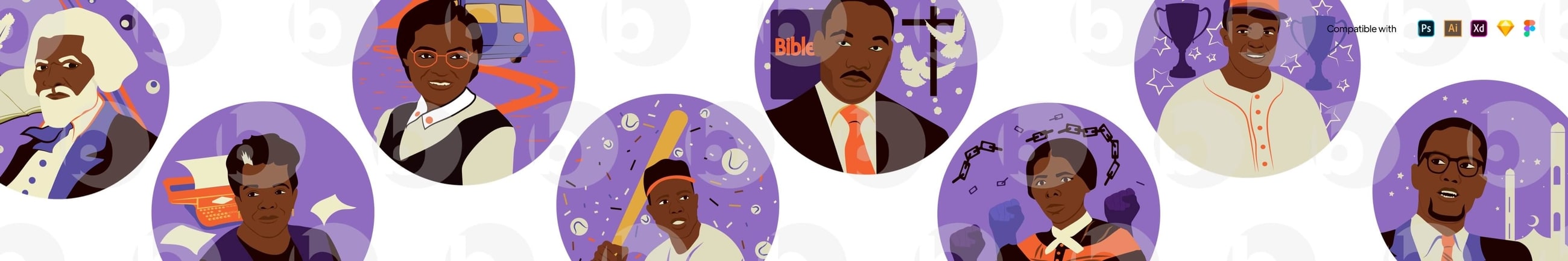 Black History Month: 30+ Illustrations Celebrating Black History ...