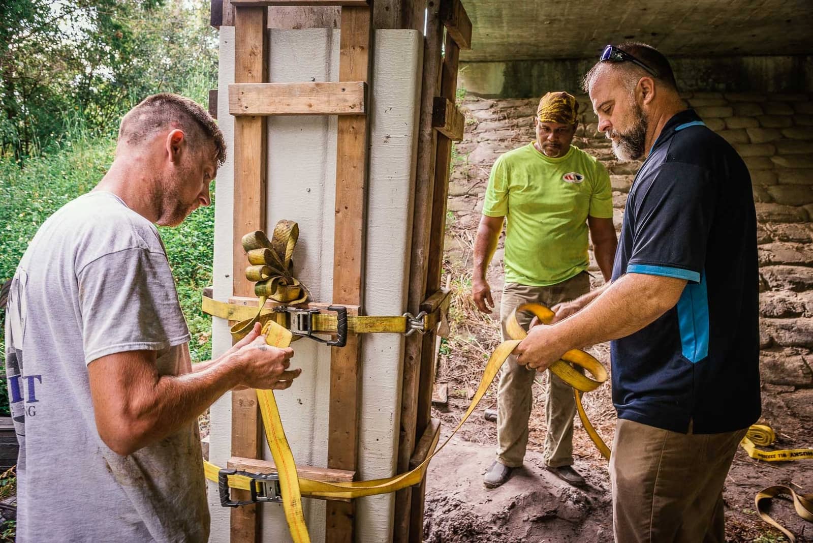 Pile Jacketing System Installation | Pile Protection Systems | Cathodic ...