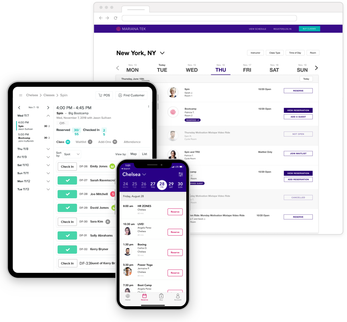 Pilates Studio Software