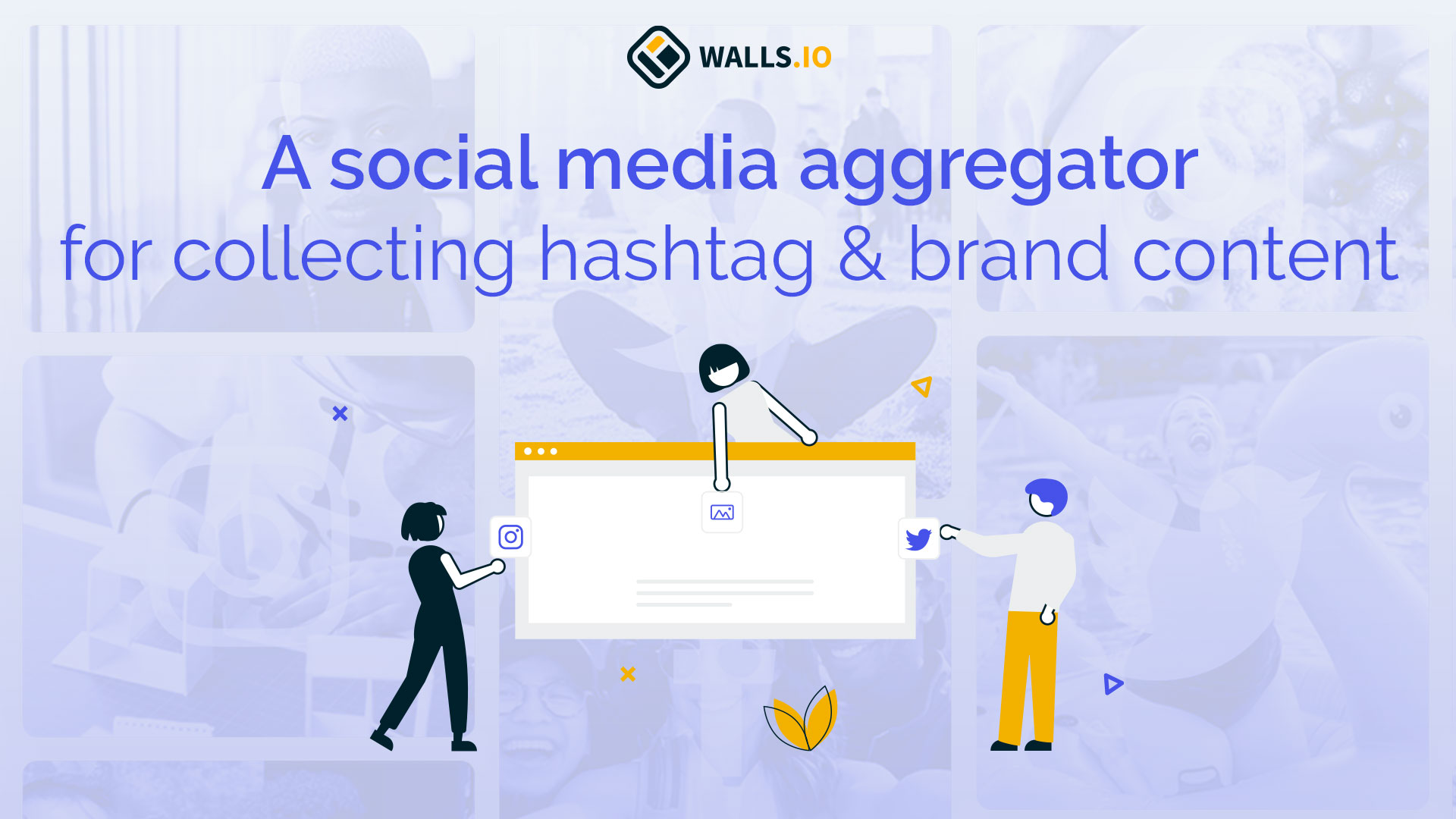 Social Media Aggregator for Websites, Displays and Apps — Walls.io