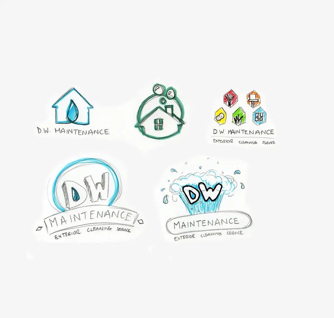 DW Maintenance | Logo Design by Pixel Jam