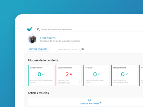 Valital | AI-backed platform for faster and more confident people decisions