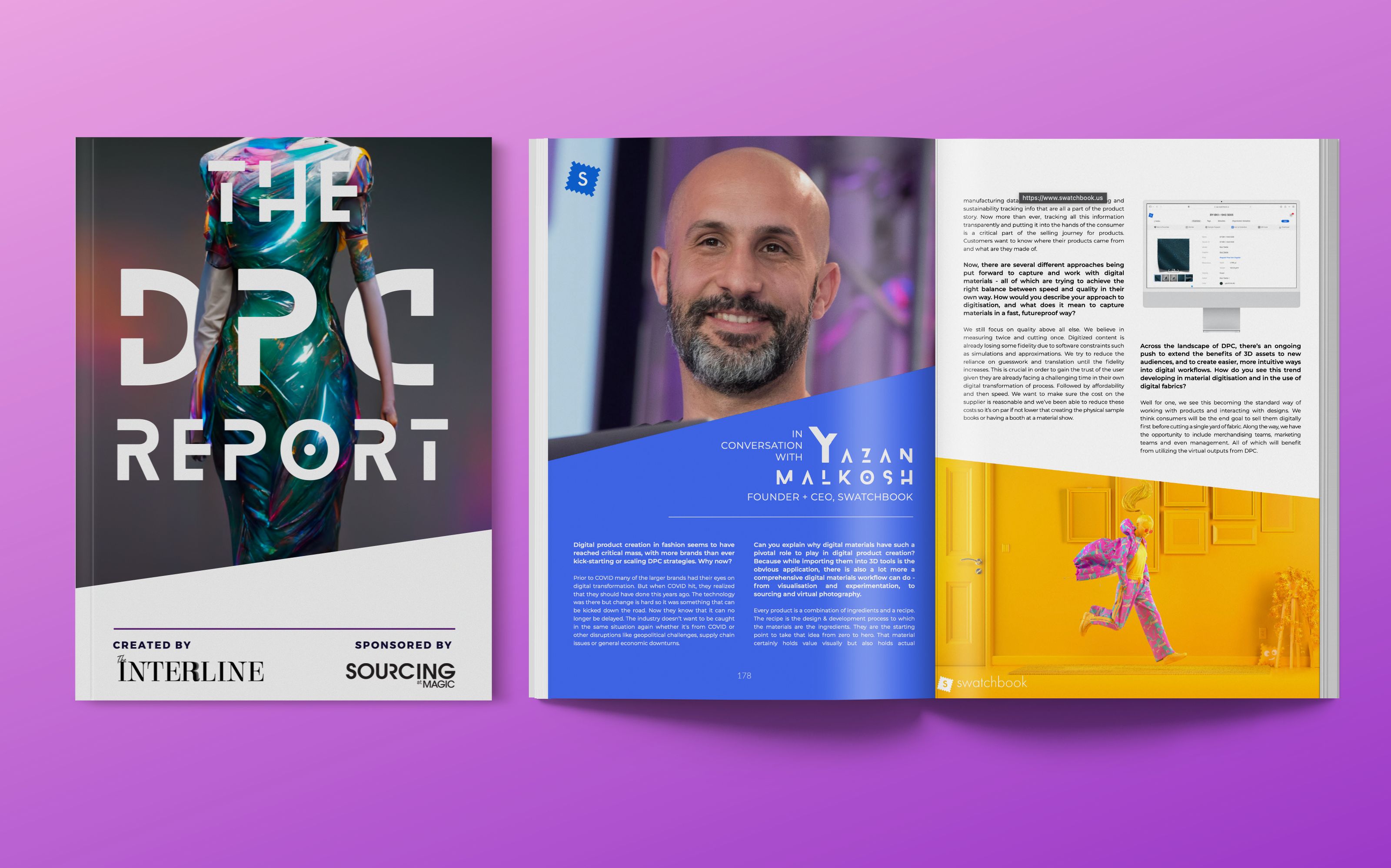 swatchbook announces Ecosystem Partnership with The Interline!