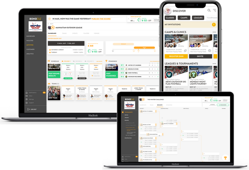 Bond Sports - The All-In-One Choice for Sport Facilities