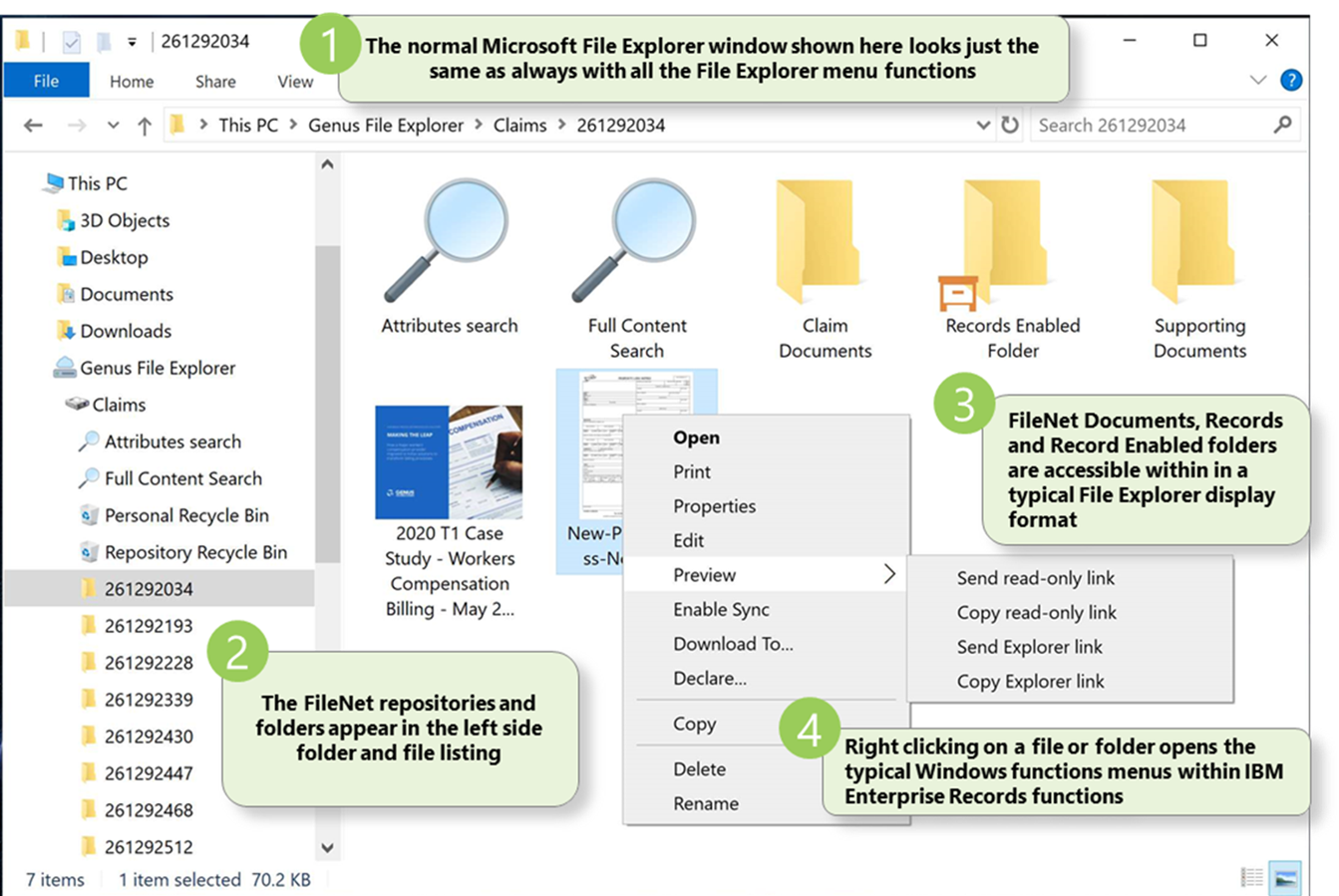 Genus File Explorer for FileNet | Genus Technologies