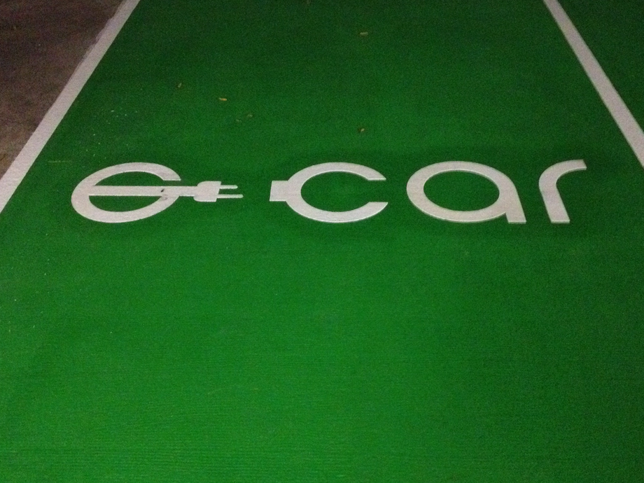 Electric Vehicle Bays (EV) Bay Markings & Painting Northern Ireland ...