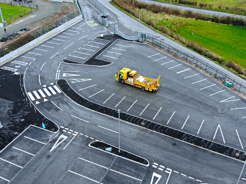 Motorway Rib Line Marking & Painting Northern Ireland | BPF Road Marking