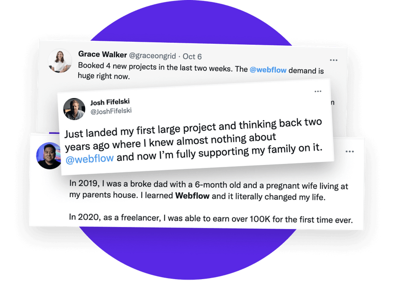 The Webflow Masterclass - Learn how to build websites with Webflow