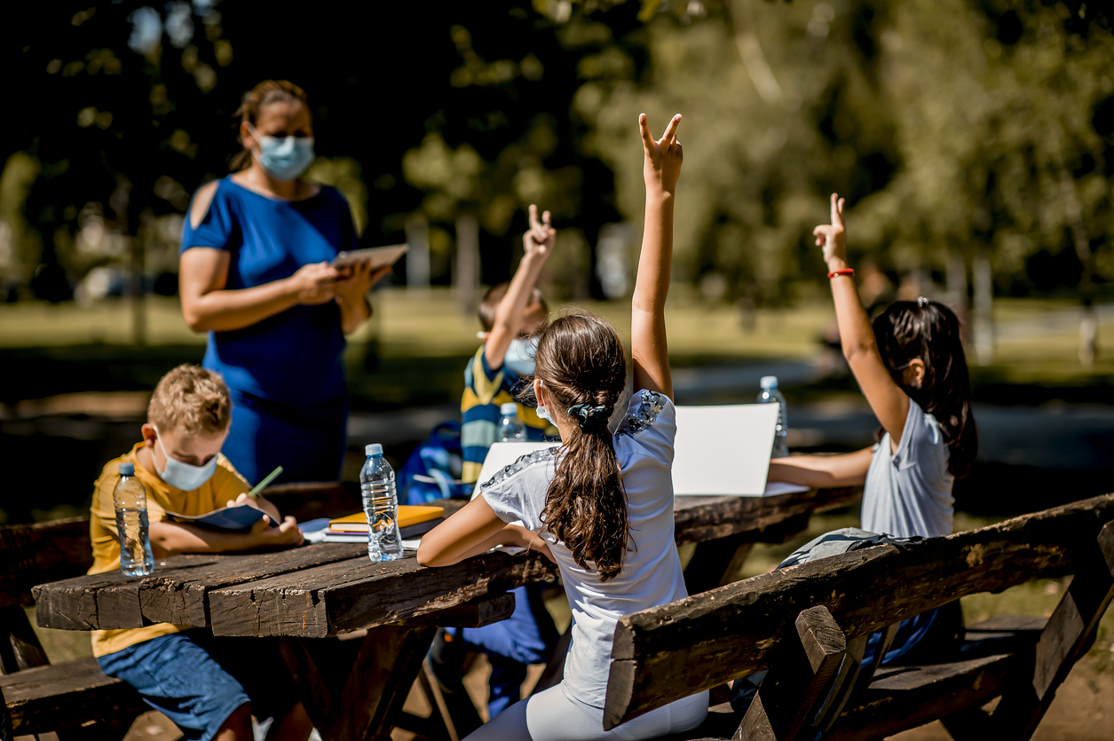 Why teaching kid's classes outside could be a game-changer