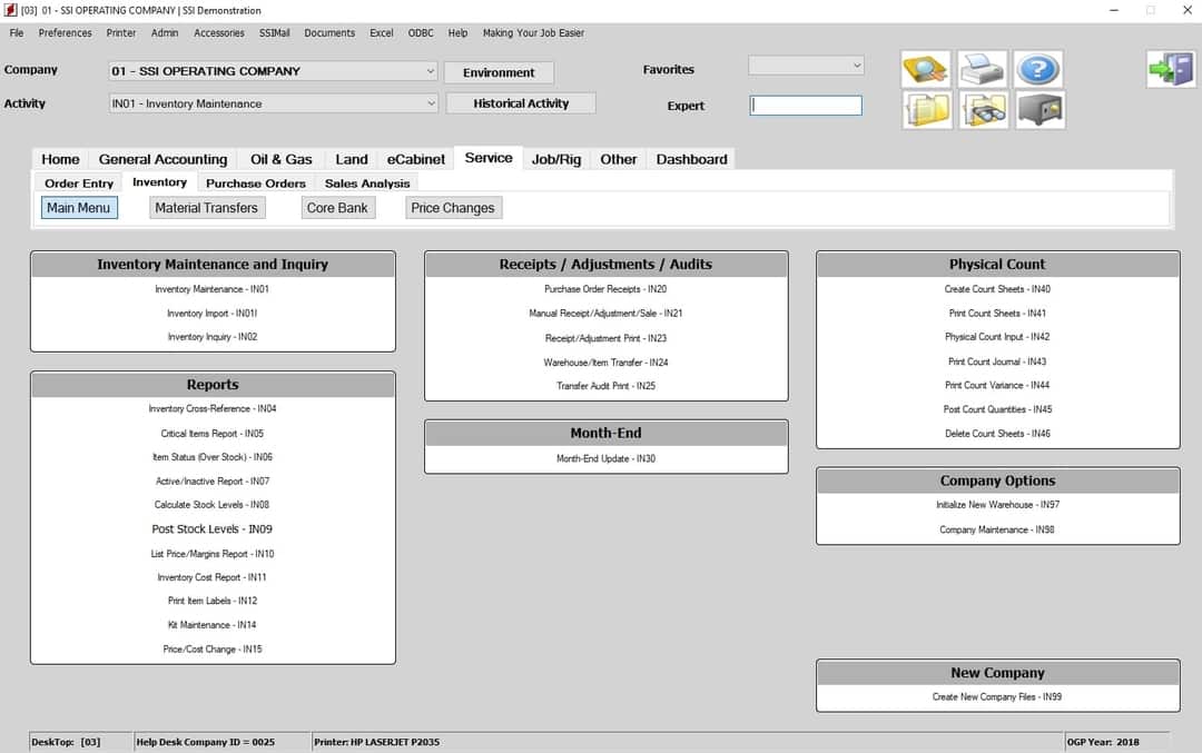Oilfield Services Software Solutions [Oilfield Management] | SSI