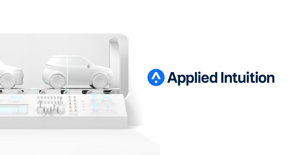 Autonomous Vehicle Simulation with Applied Intuition | From Sensor ...