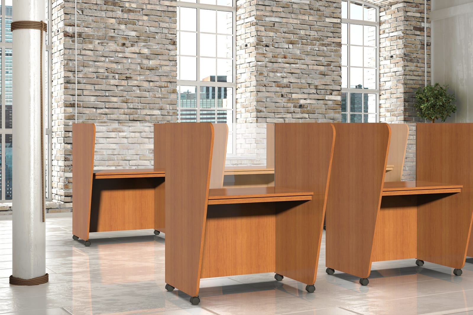 Student Carrel Desk