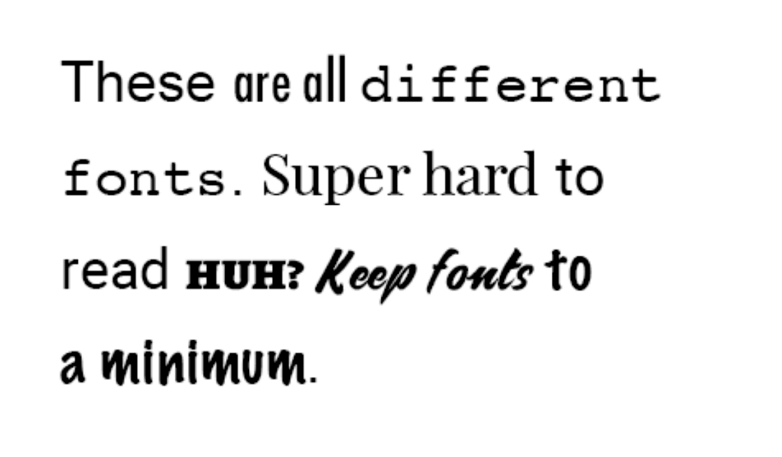 The Ultimate Guide To Choosing Fonts