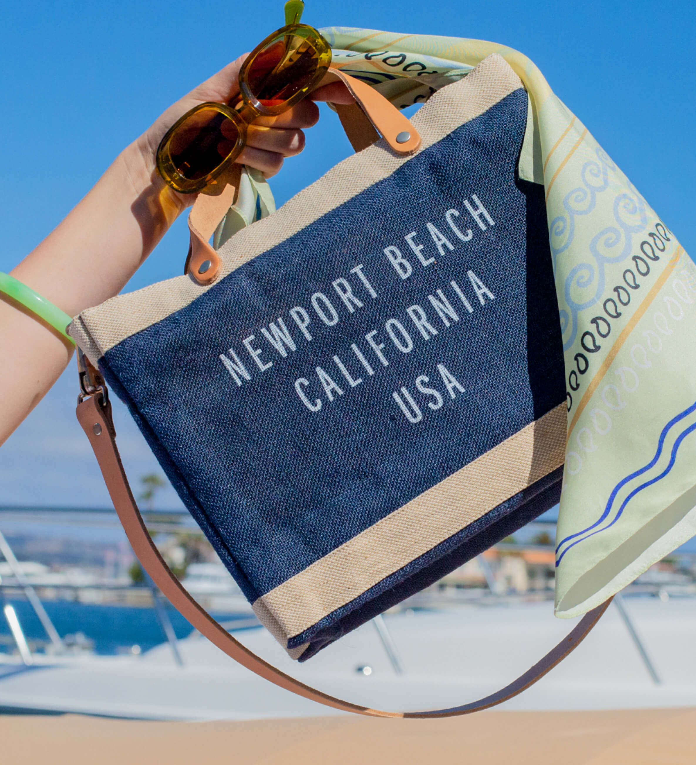 Apolis® Market Bags with Detachable Handles