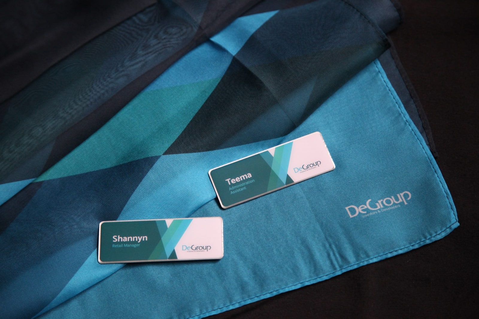 Neck Scarf & Name Tags | Work