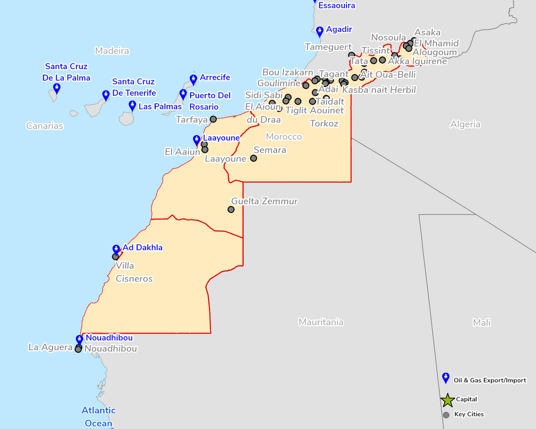 Oil & Gas Advisors - Country: Western Sahara