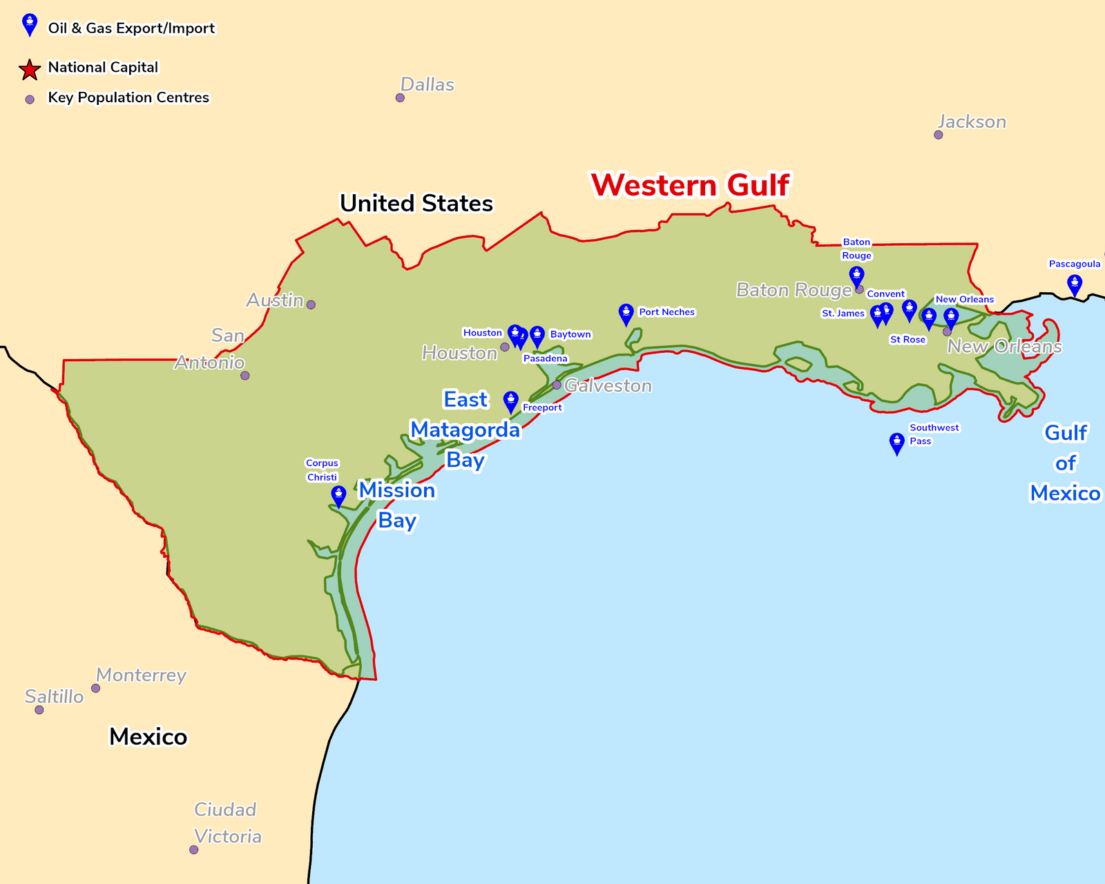 Oil & Gas Advisors - Basin: Western Gulf